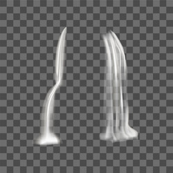 Realistic Waterfall Texture Vector Images (over 120)