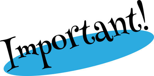 Important rubber stamp Royalty Free Vector Image