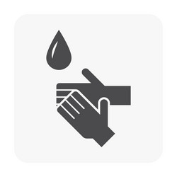 Water usage icon Royalty Free Vector Image - VectorStock