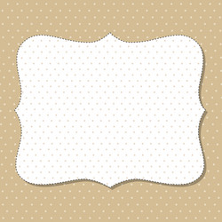 Cool template frame design for greeting card Vector Image