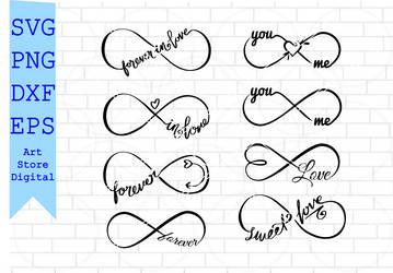 Infinity Heart Vector Images (over 3,600)