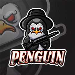 Angry Penguin Vector Images (over 120)