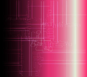 Abstract pink techno circle background Royalty Free Vector