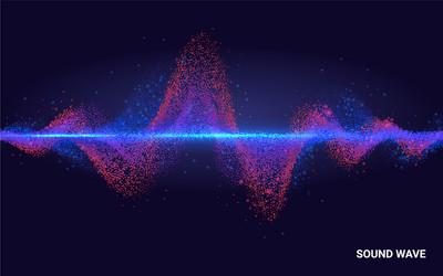 Abstract music wave Royalty Free Vector Image - VectorStock