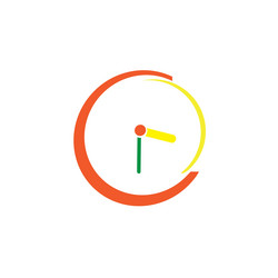 Time icon logo Royalty Free Vector Image - VectorStock