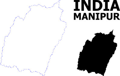 Manipur Map Outline Vector Images (over 100)