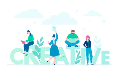 Group talk Royalty Free Vector Image - VectorStock