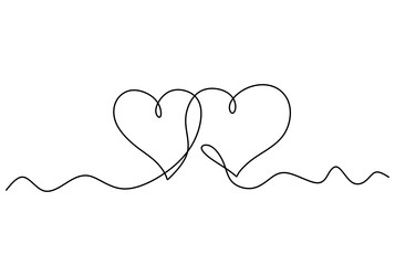 K script letter lines heart love design concept Vector Image