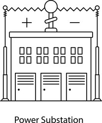 Substation Electricity Transformer Vector Images (over 460)