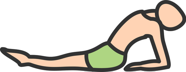 Fish Pose Yoga Vector Images (over 130)