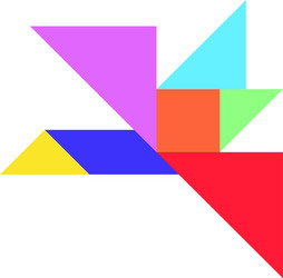 Bird Tangram Vector Images (over 140)