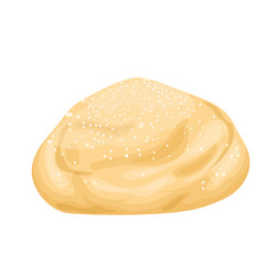 Dough pizza cartoon Royalty Free Vector Image - VectorStock