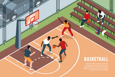 Street basketball Royalty Free Vector Image - VectorStock