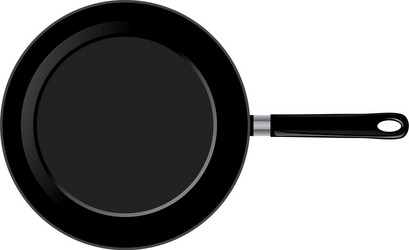 Frying pan Royalty Free Vector Image - VectorStock