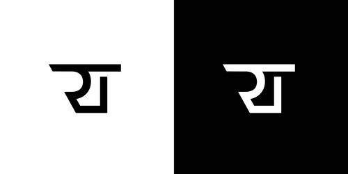 Modern and cool tr initials real estate logo Vector Image