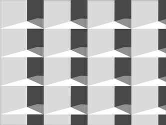 3d optical illusion wall wallpaper Royalty Free Vector Image