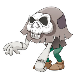 Running monster Royalty Free Vector Image - VectorStock