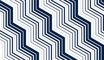 Lined seamless pattern with twisted lines Vector Image