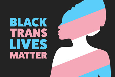 Thumbs up black lives matter protest banner about Vector Image