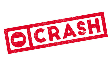 Crash rubber stamp Royalty Free Vector Image - VectorStock