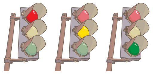 Amber Traffic Light Vector Images (over 100)
