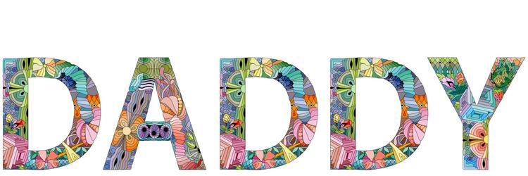 Daddy Lettering Vector Images (over 8,500)