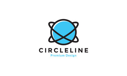 Double Line Circle Logo Vector Images (over 270)