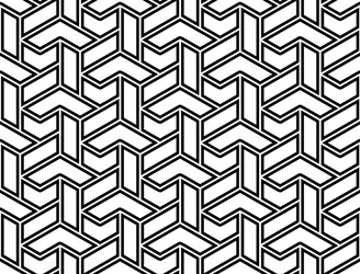 Seamless geometric background Royalty Free Vector Image