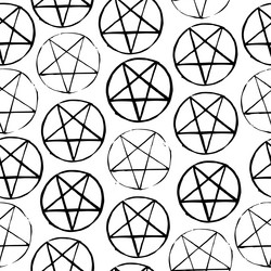 Satanic Patterns Vector Images (over 870)