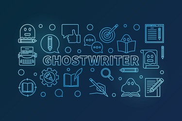 Ghost Writer Logo Vector Images (22)