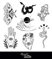 Minimalist Tattoo Vector Images (over 7,400)