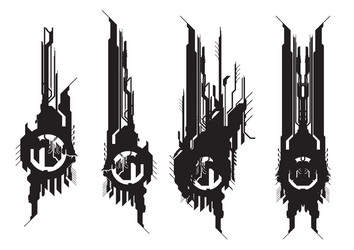 Scifi Shapes Vector Images (over 2,700)