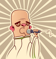 Man with Microphone Vector Images (over 25,000)