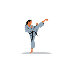 Karate Girl Vector Images (over 1,200)