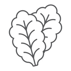 Element Outline Lettuce Vector Images (over 1,200)