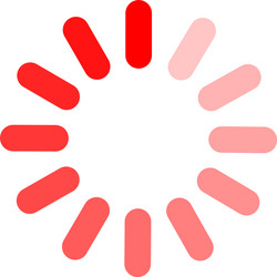 Loading progress - computer graphic symbol Vector Image