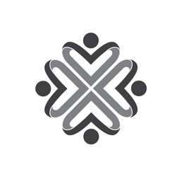 Endless love sign Royalty Free Vector Image - VectorStock