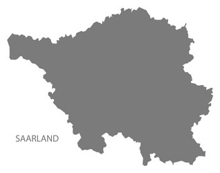 Germany Saarland Map Vector Images (over 220)