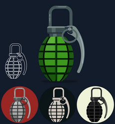 Pineapple Grenade Stencil