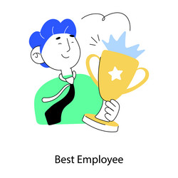 Best Employee Award Vector Images (over 3,000)