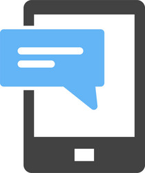 Active chat Royalty Free Vector Image - VectorStock