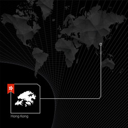 World Map Hong Kong Vector Images (over 240)