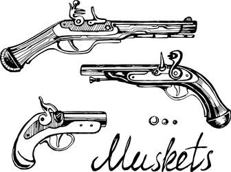 Muskets Vector Images (over 1,200)