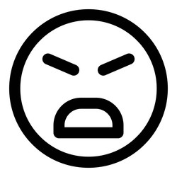 Negative behavior conveyed through social Vector Image