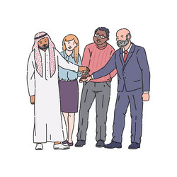 Joining Hands Vector Images (over 8,600)