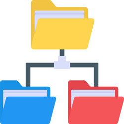 Folder Hierarchy Vector Images (over 500)