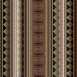 Greek spiral seamless pattern Royalty Free Vector Image