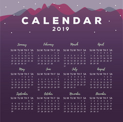 2019 Calendar Icon Vector Images (over 6,600)