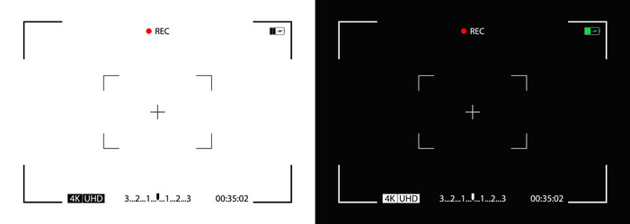 Night vision camera overlay Royalty Free Vector Image