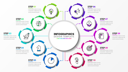 Infographic 10 Elements Vector Images (over 11,000)